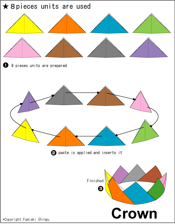 Origami Crown